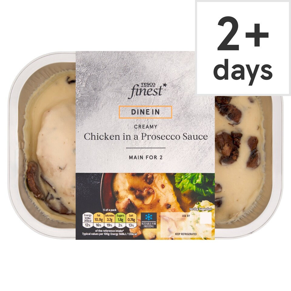 Finest Meal Deal Chicken In Prosecco Sauce 400G - Tesco Groceries