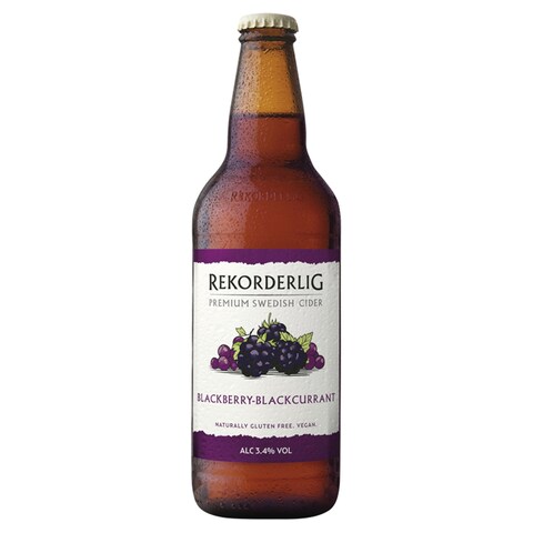 Rekorderlig Premium Swedish Cider - Blackberry-Blackcurrant 500ml ...