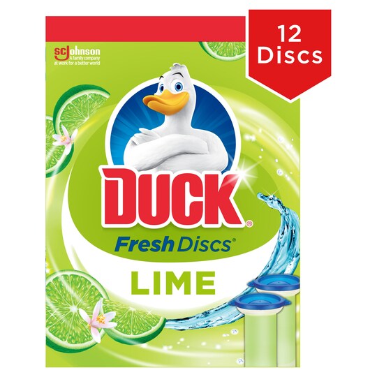 Duck Fresh Disc Refill Lime 2 X 36Ml - Tesco Groceries
