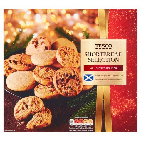Tesco Shortbread Selection 360G - Tesco Groceries