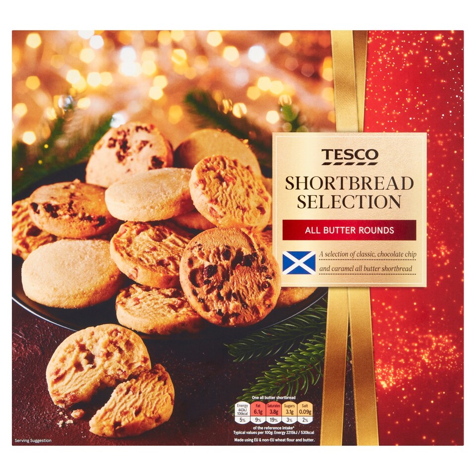 Tesco Shortbread Selection 360G - Tesco Groceries