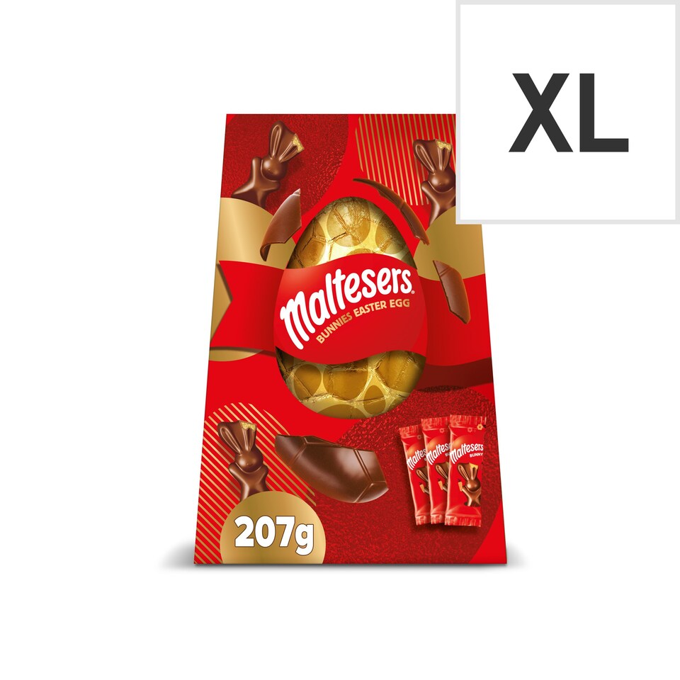 Maltesers Bunnies Milk Chocolate Easter Egg 207g - Tesco Groceries