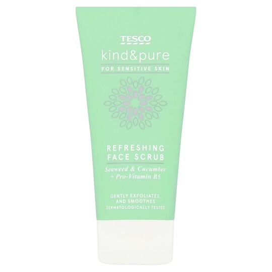 Tesco Kind And Pure Refreshing Face Scrub 150Ml - Tesco Groceries
