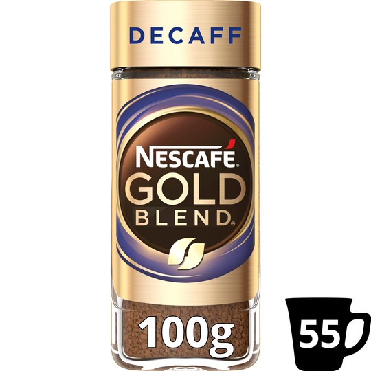 Nescafe Gold Blend Decaffeinated 100G - Tesco Groceries