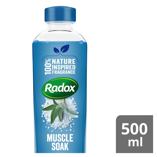 Radox Muscle Soak Bath Soak 500Ml - Tesco Groceries