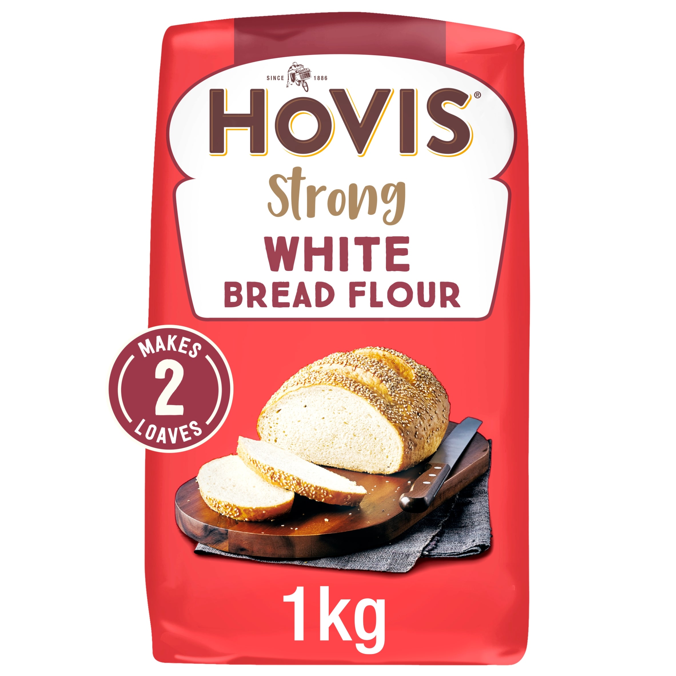 Hovis Baking Strong White Bread Flour 1kg - Tesco Groceries