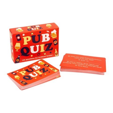 Quiz Card Game Assortment Christmas Gift - Tesco Groceries