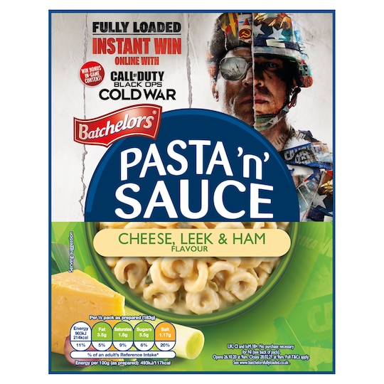 Batchelors Pasta & Sauce Cheese Leek Ham Quick Cook 99G - Tesco Groceries