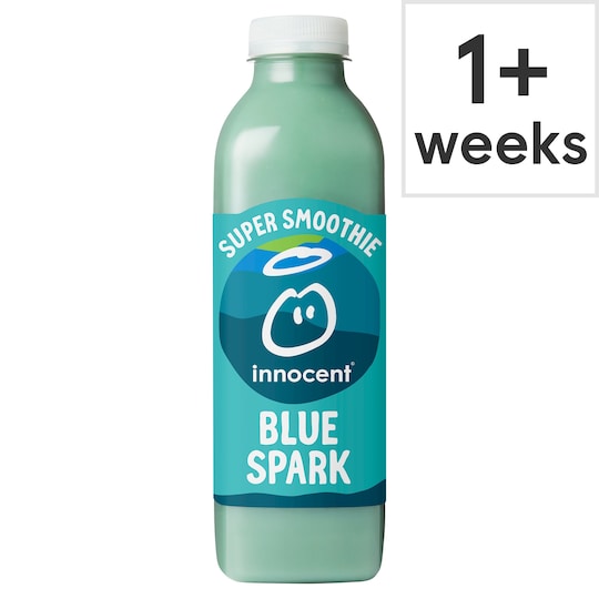 Innocent Blue Spark Super Smoothie 750Ml - Tesco Groceries