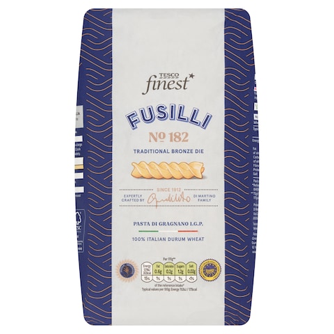 Tesco Finest Fusilli 500G 500G - Tesco Groceries