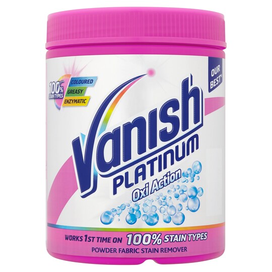 Vanish Platinum Pink 940G - Tesco Groceries