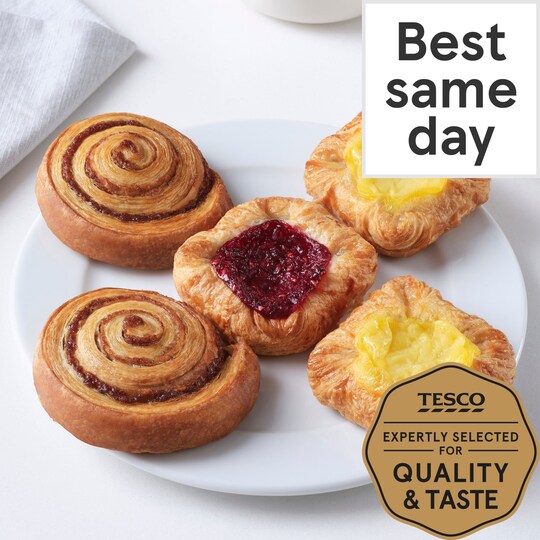 Mini Danish Selection 5 Pack - Tesco Groceries