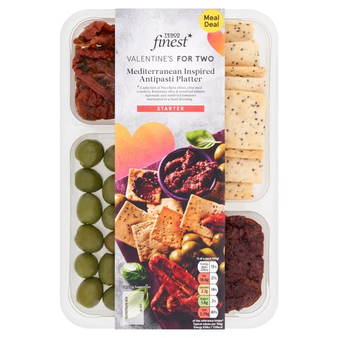 Tesco Finest Mediterranean Antipasti Platter 210g - Tesco Groceries