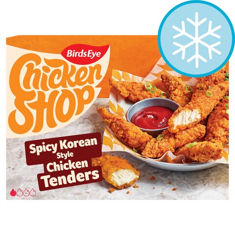 Birds Eye Chicken Shop Spicy Korean Chicken Tenders 300g - Tesco Groceries