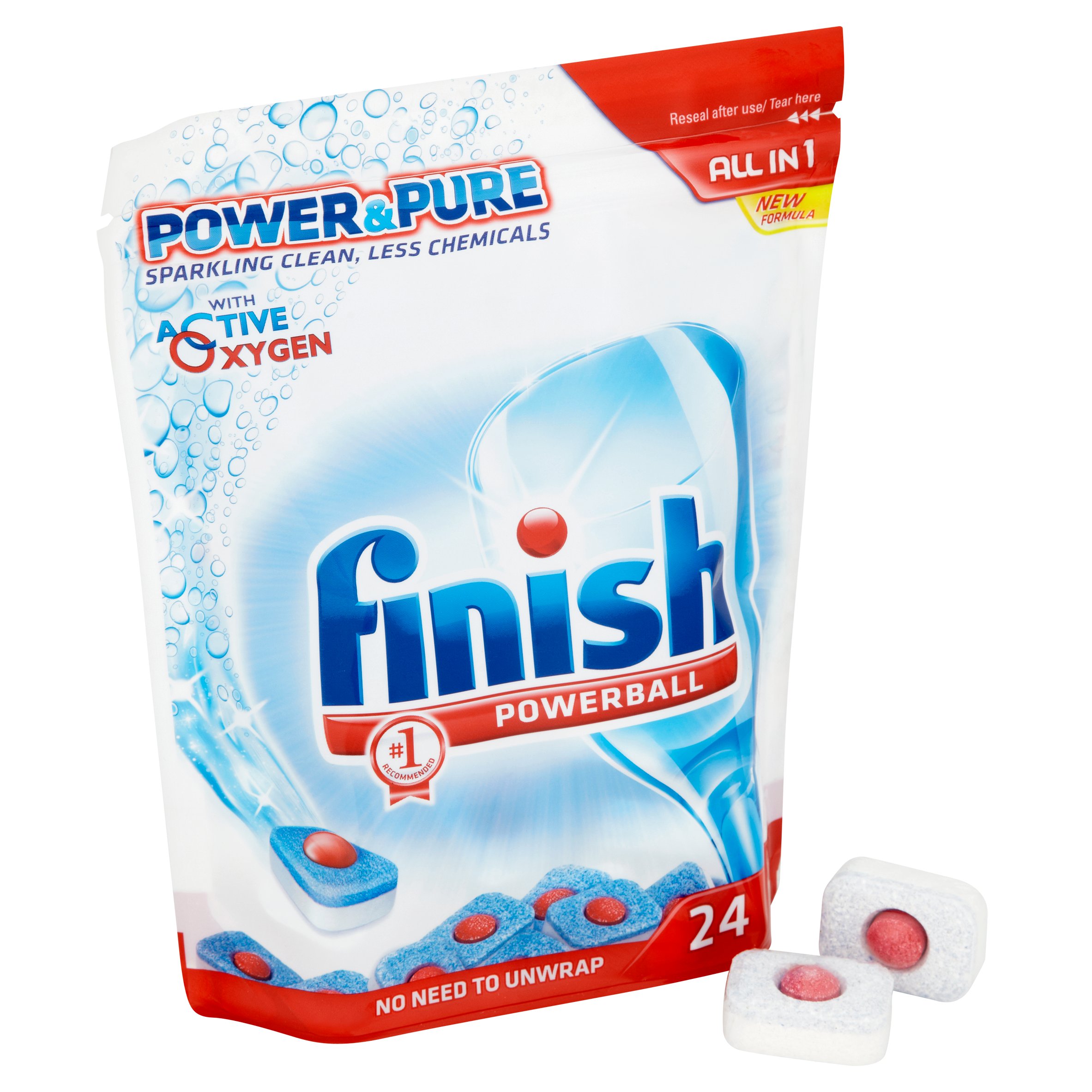 Finish All In 1 Power And Pure 24S - Tesco Groceries