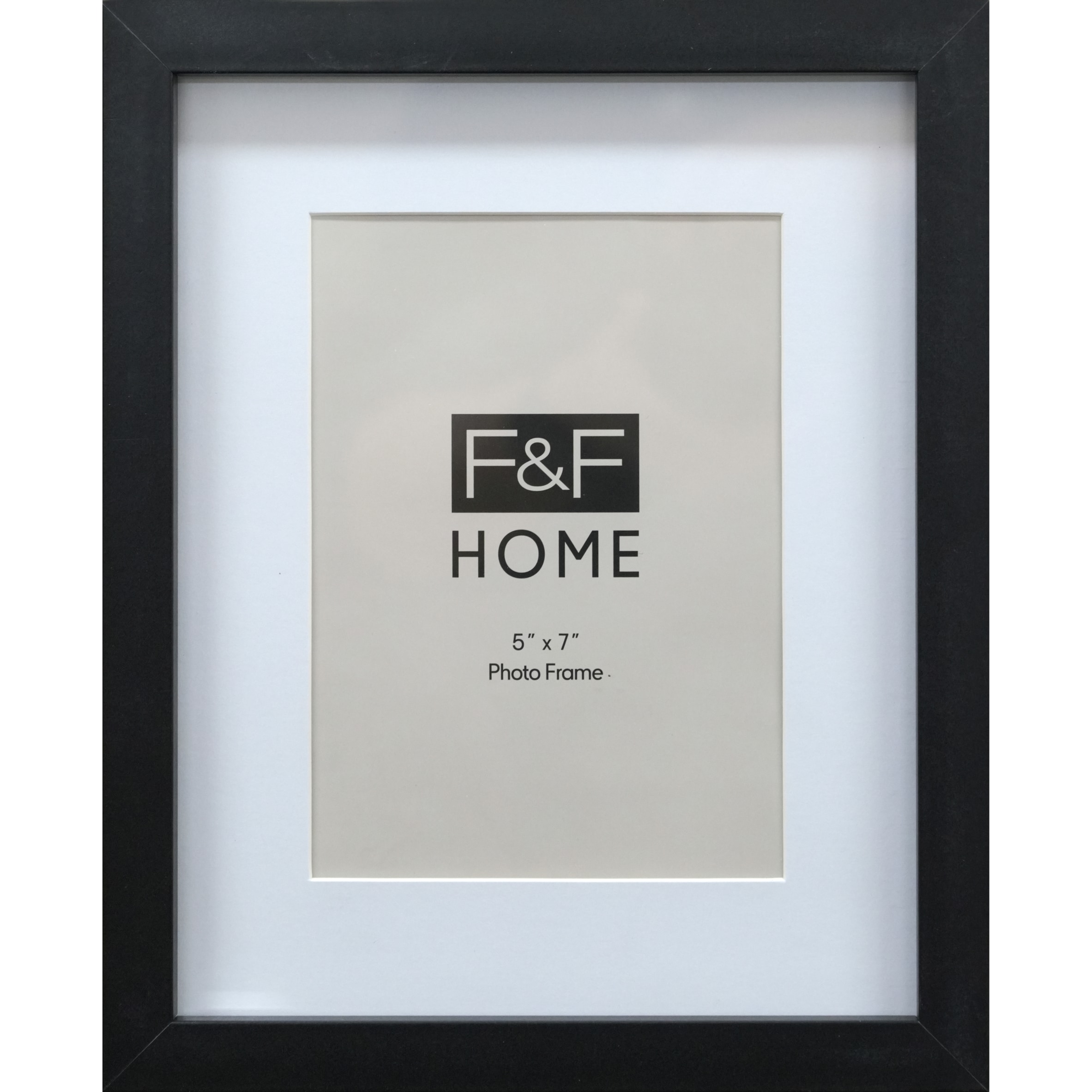 F&F Home Black 5x7 Frame - Tesco Groceries