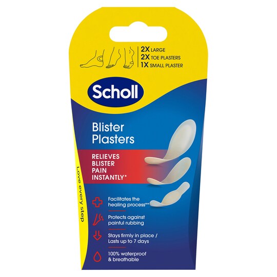 Scholl Blister Plasters Mixed Sizes 5 Pack - Tesco Groceries