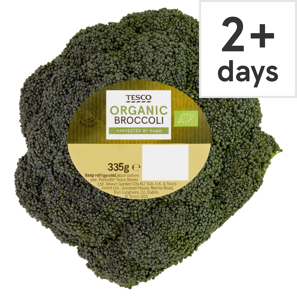 Tesco Organic Broccoli 335G - Tesco Groceries