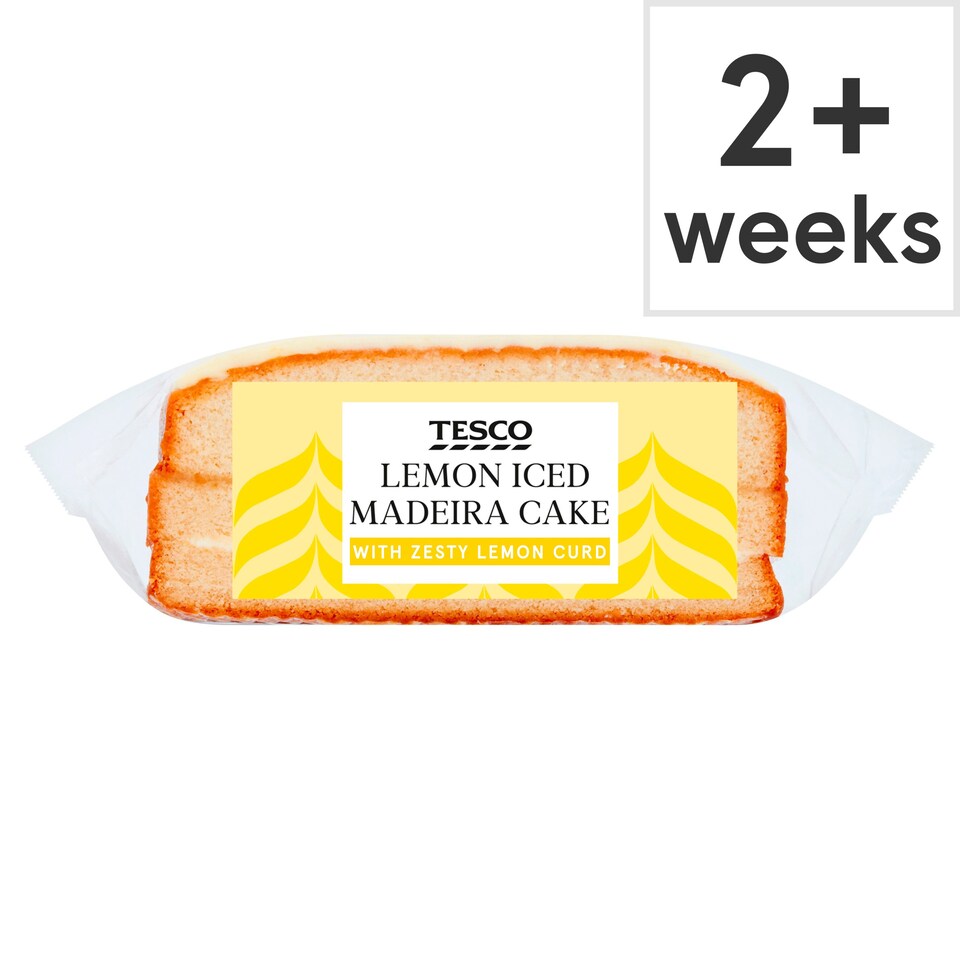 Tesco Lemon Iced Madeira Cake - Tesco Groceries