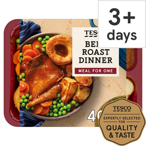 Tesco Roast Beef Dinner 400G - Tesco Groceries