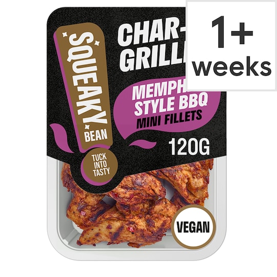 Squeaky Bean Chargrilled Mini Fillets Memphis Bbq 120G - Tesco Groceries
