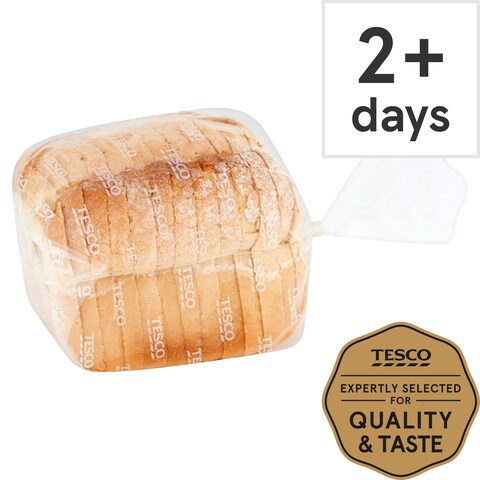 Tesco Crusty White Farmhouse Sliced Bread 400G - Tesco Groceries
