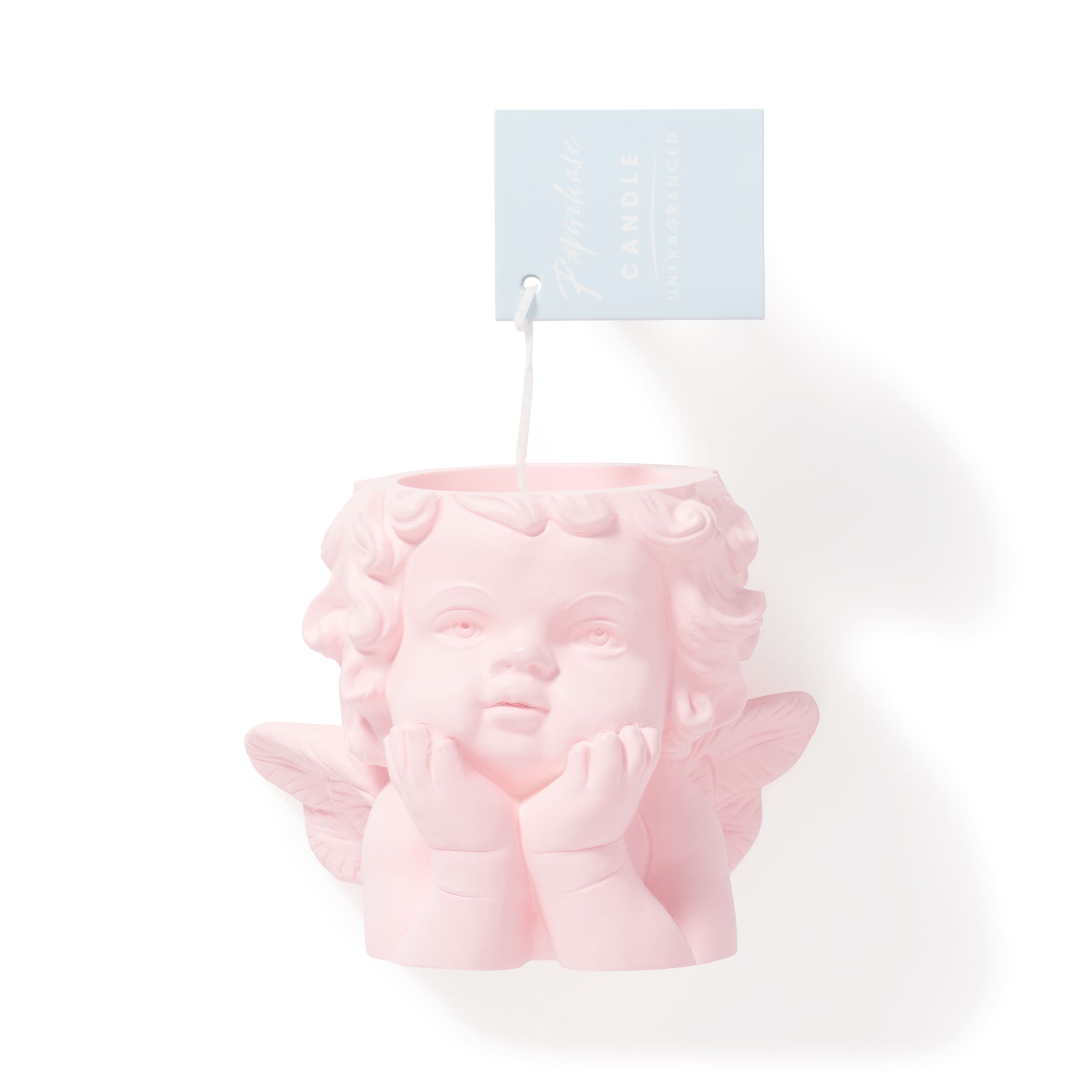 Paperchase Valentines Cherub Candle Unfragranced - Tesco Groceries