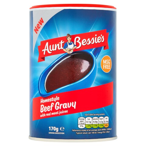 Aunt Bessie's Homestyle Beef Gravy 170g - Tesco Groceries