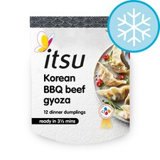 Itsu Korean Bbq Beef Gyoza 12 Dumplings 240G - Tesco Groceries