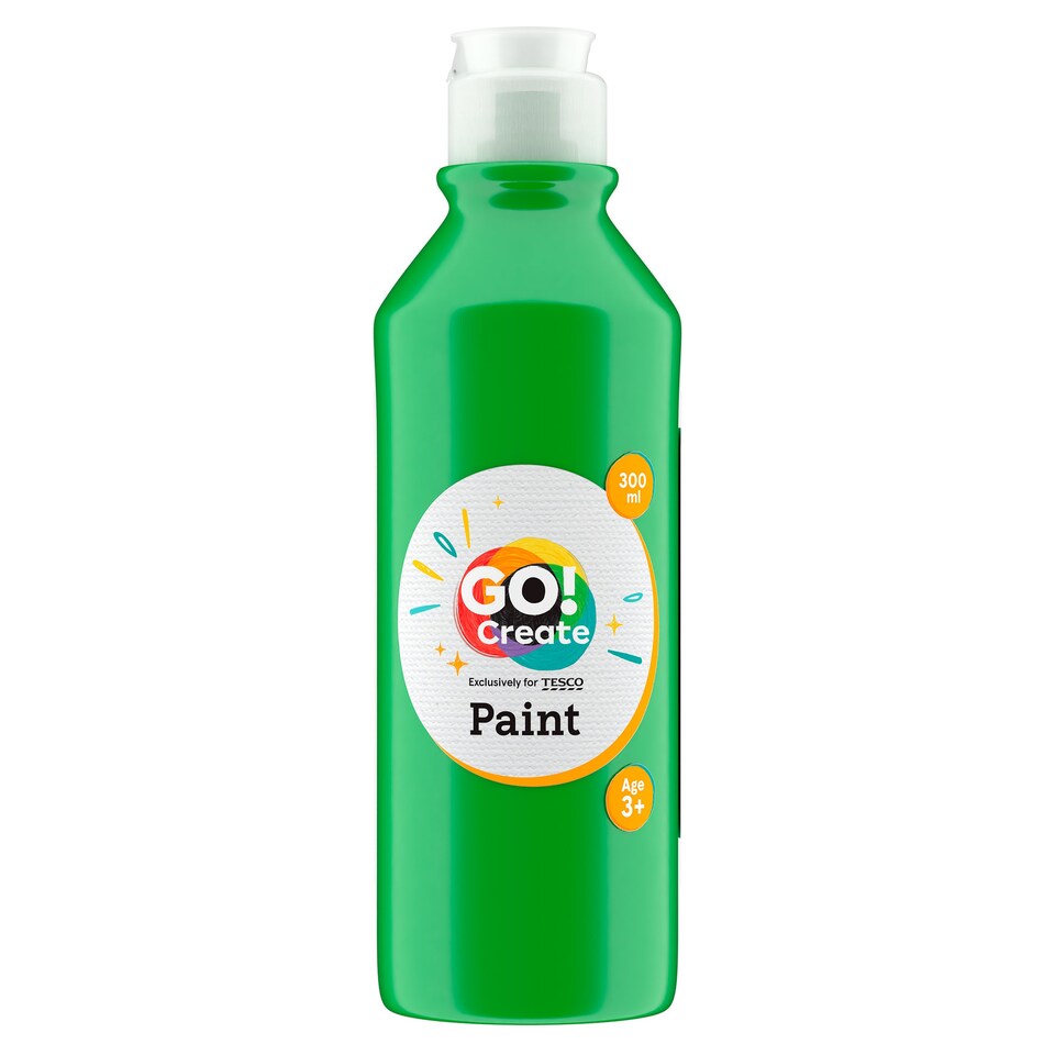 Go Create Paint 300Ml Green - Tesco Groceries