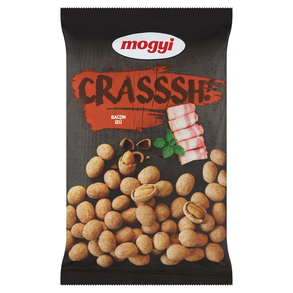 Mogyi Crasssh! bacon íz& tésztabundában pörkölt földimogyoró 190 g ...