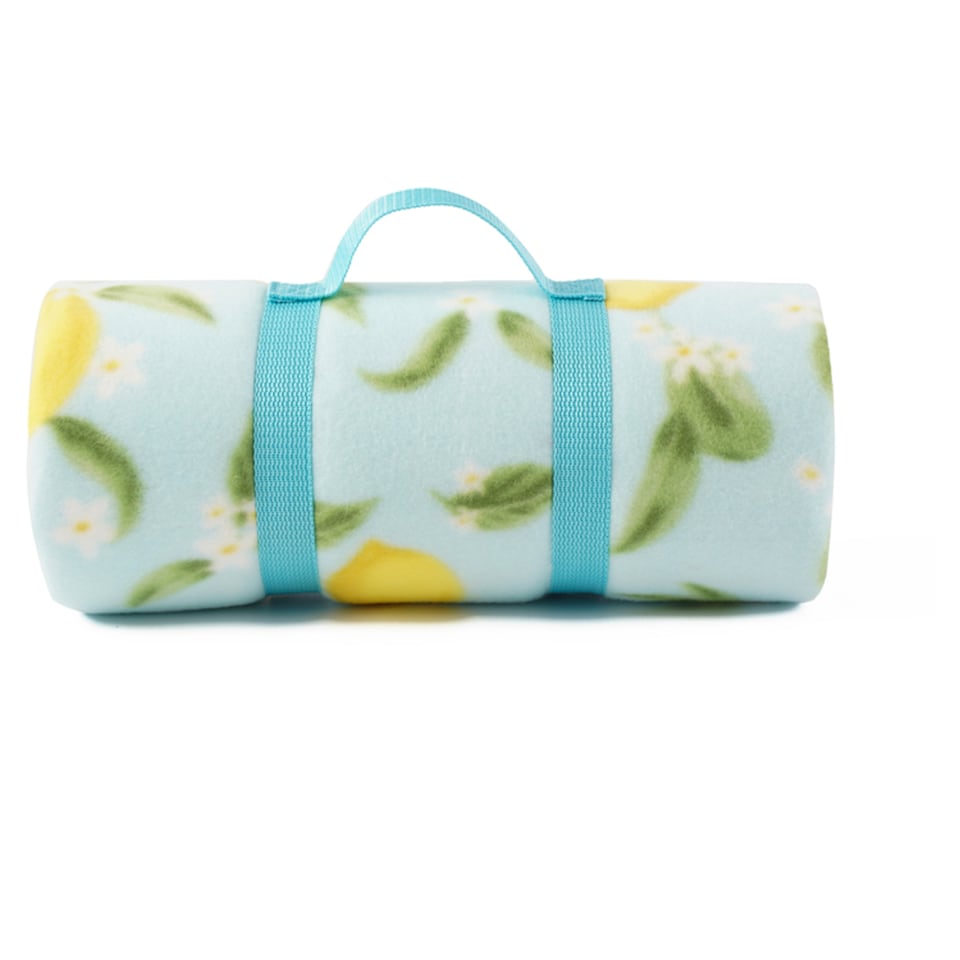 Tesco Lemon Picnic Rug - Tesco Groceries