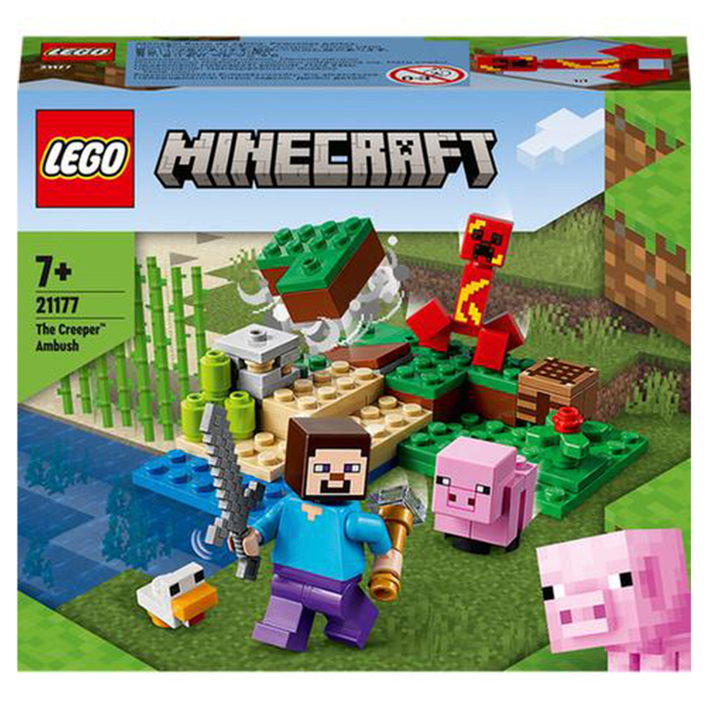 LEGO Minecraft 21177 The Creeper Ambush - Tesco Groceries
