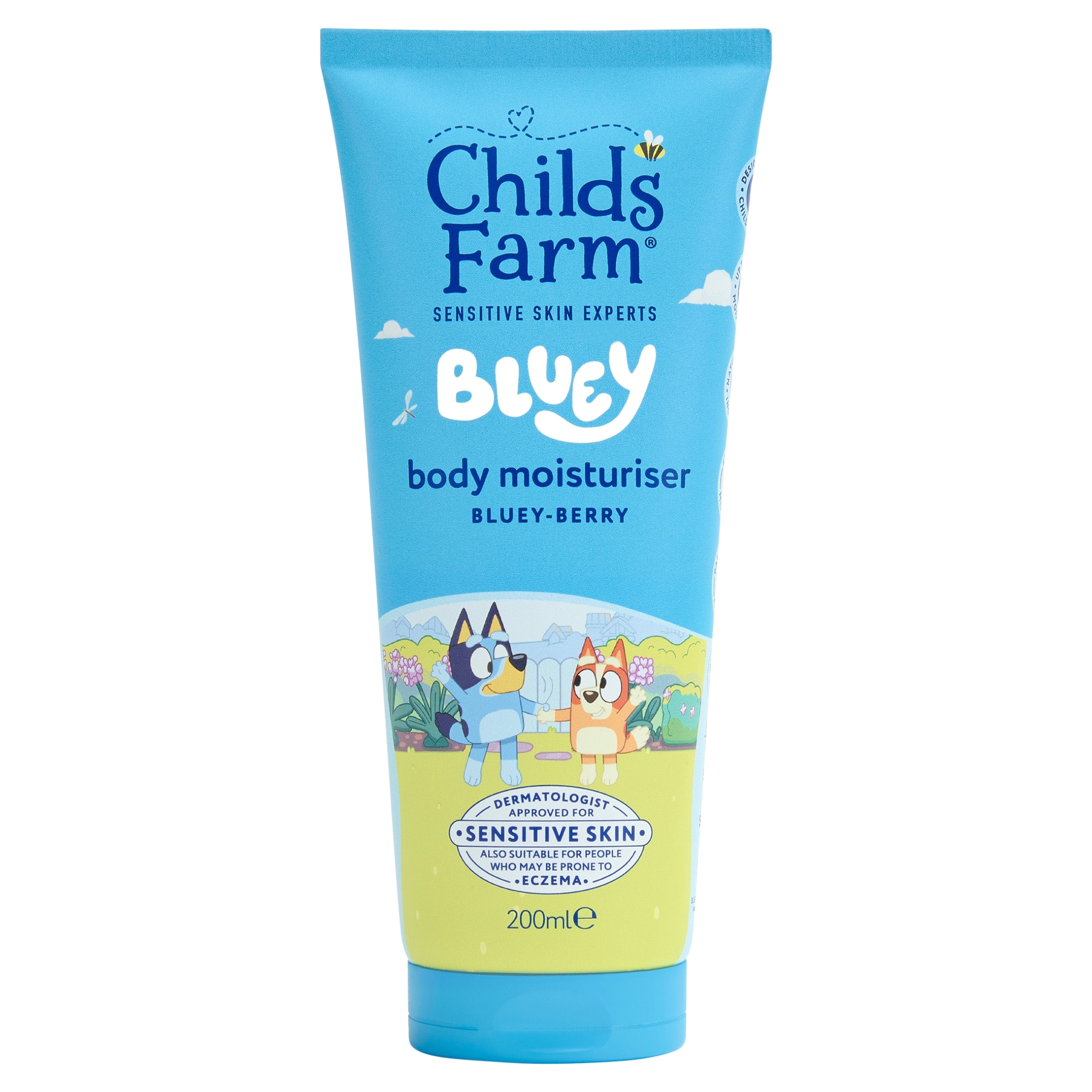 Childs Farm and Bluey, Moisturiser, Bluey-Berry, 200ml - Tesco Groceries