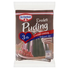 Dr. Oetker Eredeti Puding Dark Chocolate Flavoured Pudding Powder 3 x ...