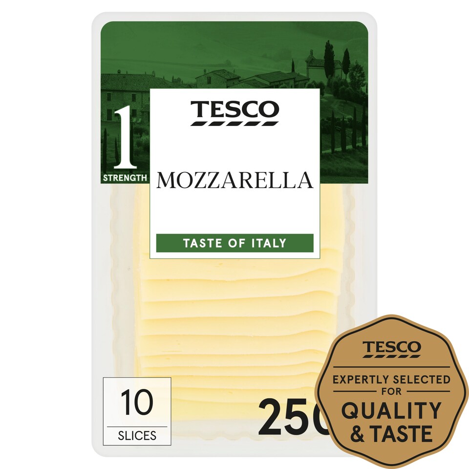 Tesco Mozzarella Slices 250G - Tesco Groceries