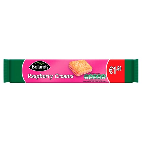 Bolands Raspberry Creams Biscuit 150G - Tesco Groceries