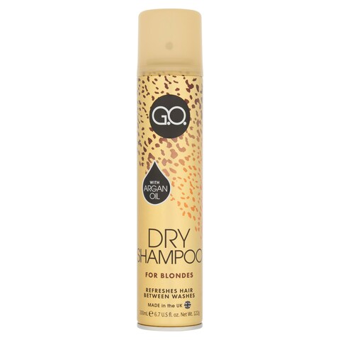G.O. Dry Shampoo For Blondes 200ml - Tesco Groceries