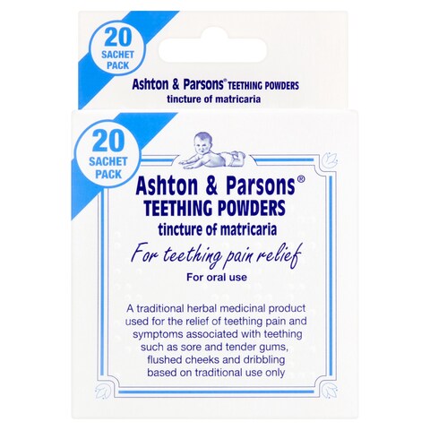Ashton & Parsons Teething Powders 20 Sachets - Tesco Groceries