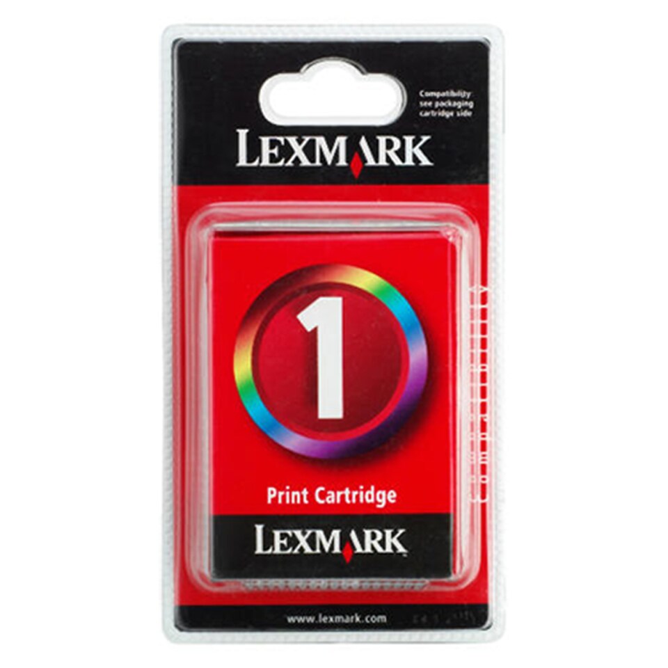 Lexmark 1 Colour Ink Cartridge - Tesco Groceries