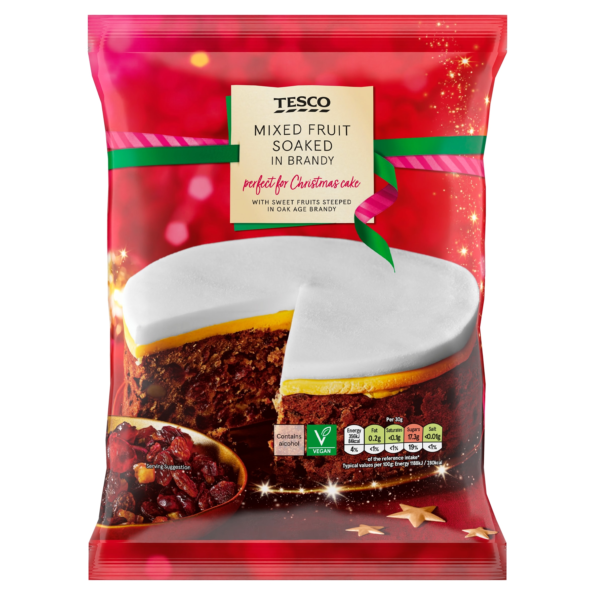Tesco Mixed Fruit Soaked In Brandy 800G - Tesco Groceries