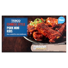 T. CHINESE STYLE PORK MINI RIBS 350G - Tesco Groceries