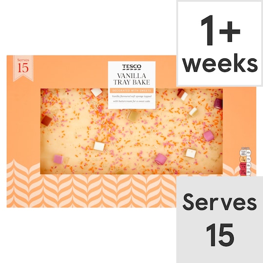 Tesco Vanilla Party Traybake Each Tesco Groceries tesco-vanilla-party-traybake-each-tesco-groceries