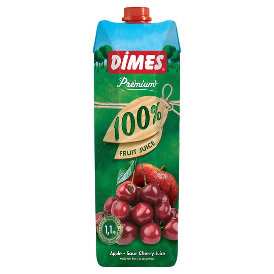 Dimes 100% Apple & Cherry Juice 1L - Tesco Groceries