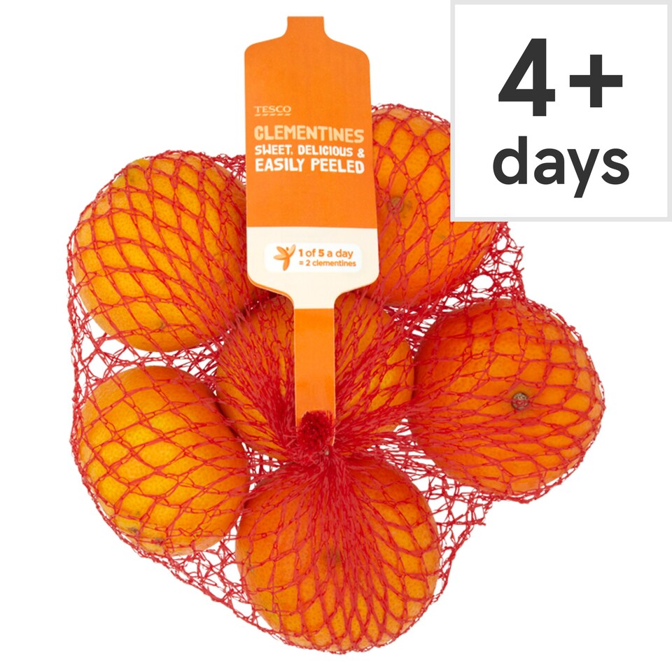 Jaffa Clementine Or Sweet Easy Peel Pack 600G (C) - Tesco Groceries