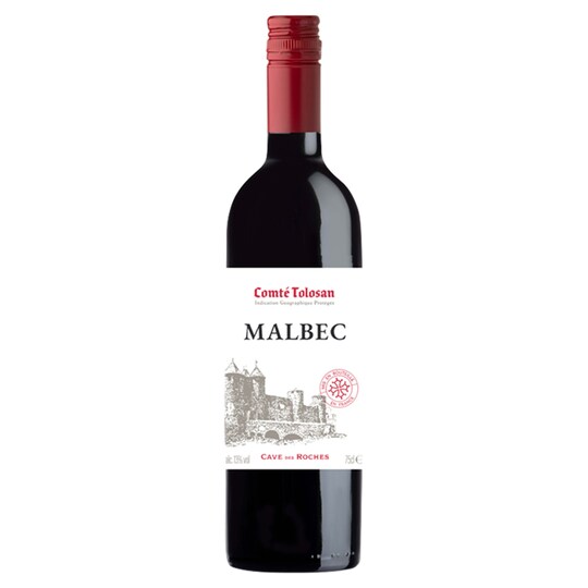 Cave Des Roches Malbec 75Cl - Tesco Groceries