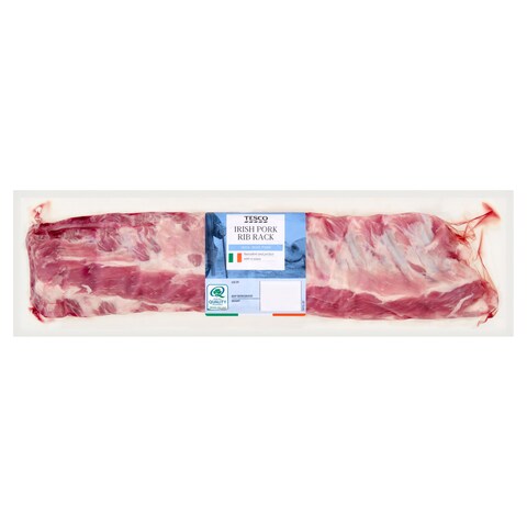 Tesco Irish Pork Rib Rack 550g - Tesco Groceries