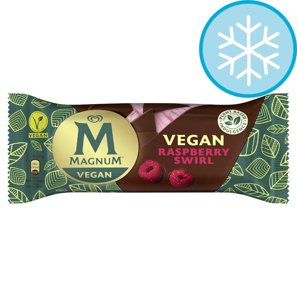 Magnum Vegan Raspberry Swirl Ice Cream Stick 90ml - Tesco Groceries