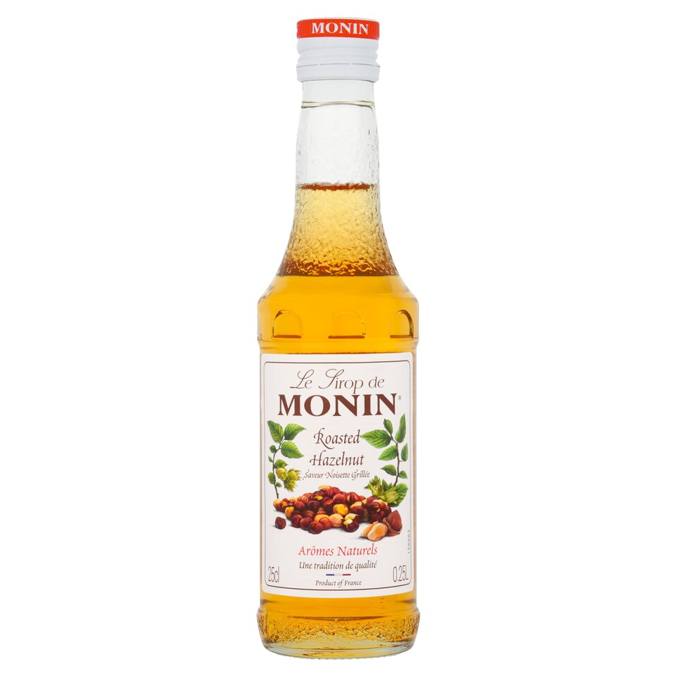 Monin Roasted Hazelnut syrup 25cl - Tesco Groceries