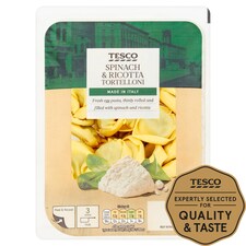 Tesco Spinach & Ricotta Tortelloni 300G - Tesco Groceries
